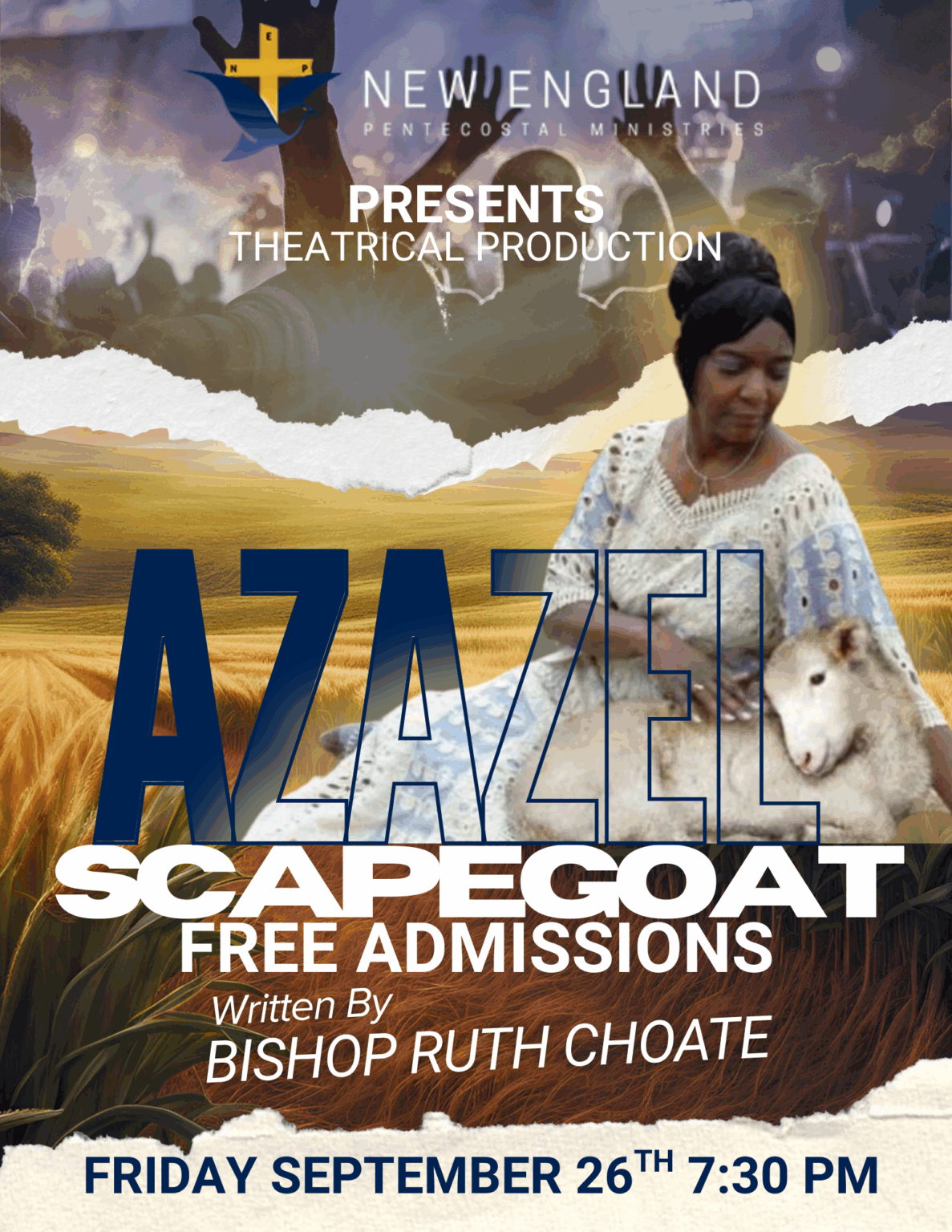 Azazel Scapegoat Flyer 2025 – New England Pentecostal