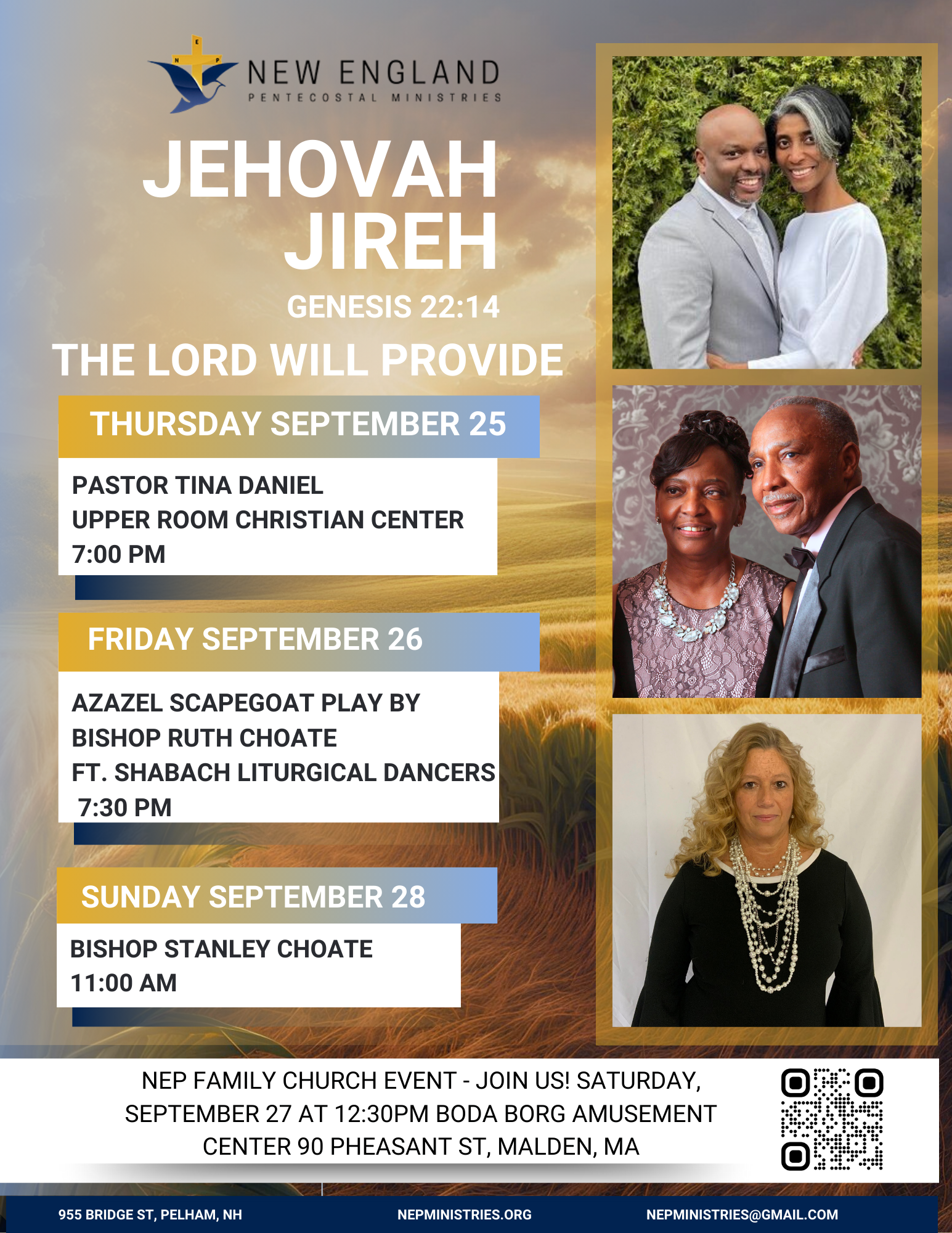Harvest Jehovah Flyer 2025 – New England Pentecostal